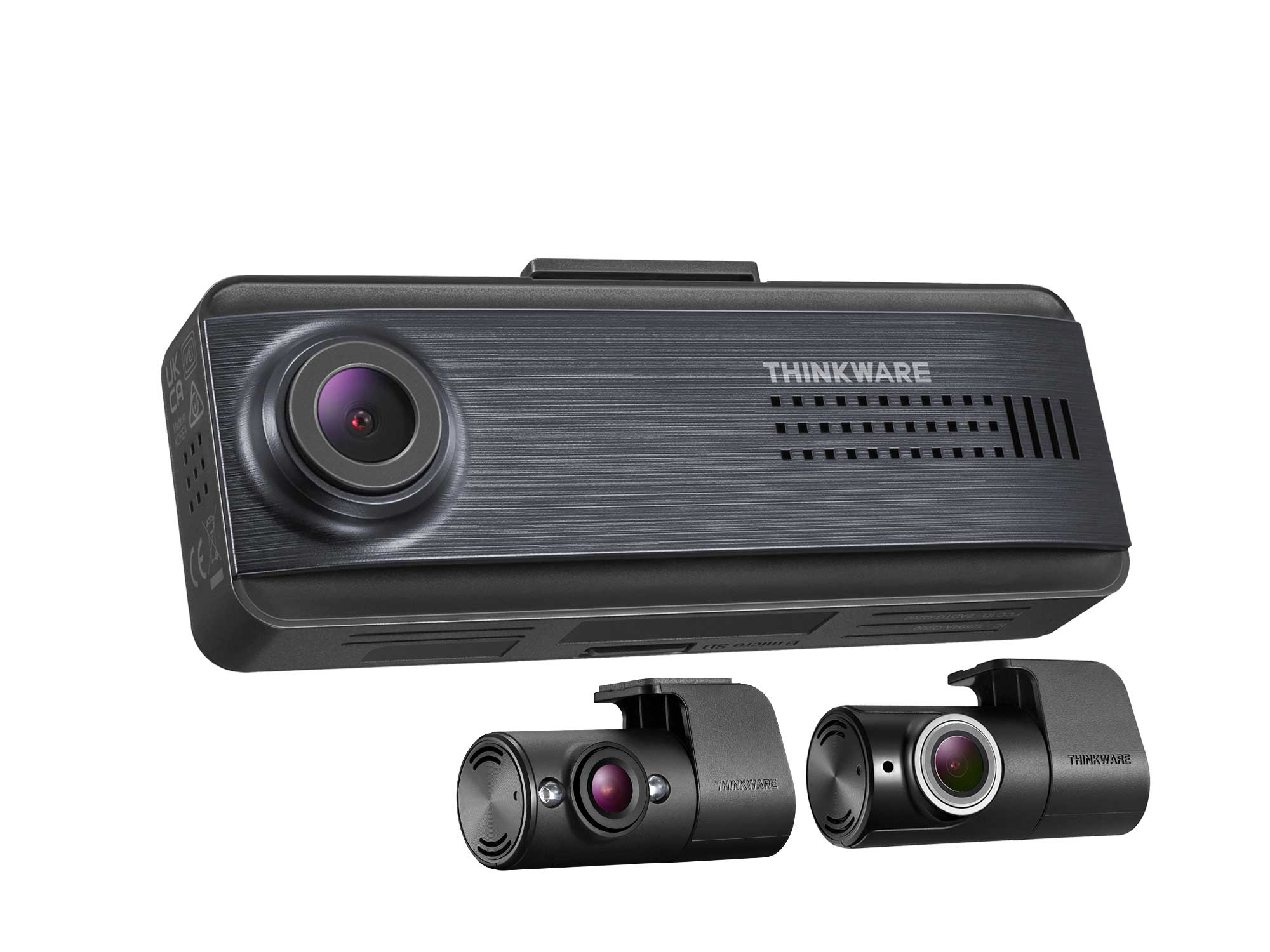 Q200 Front & Rear + Cabin – 2K Dual Dash Cam | Thinkware